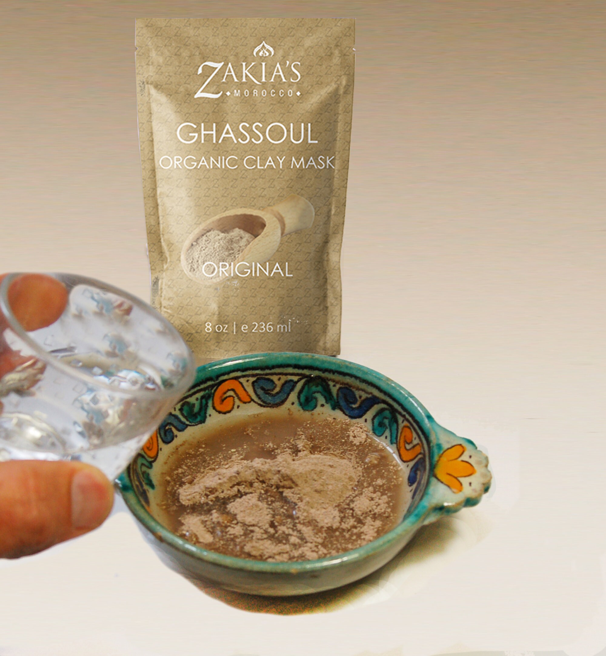 Moroccan Ghassoul Clay Powder Face & Hair Mask Three - Etsy