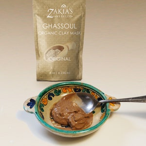 Moroccan Ghassoul Clay Powder Face & Hair Mask Three Scents - Etsy