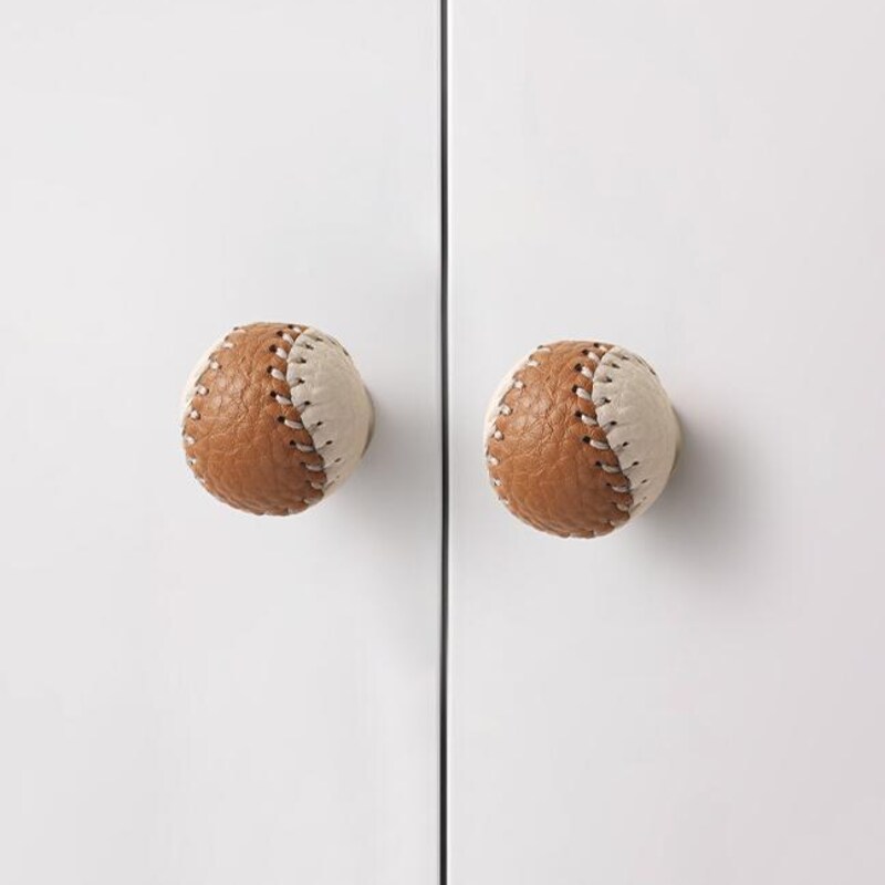 Leather Knobs - Etsy