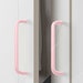 Furniture Handle Wardrobe Pink Handle Closet Door Green Pull Cabinet ...