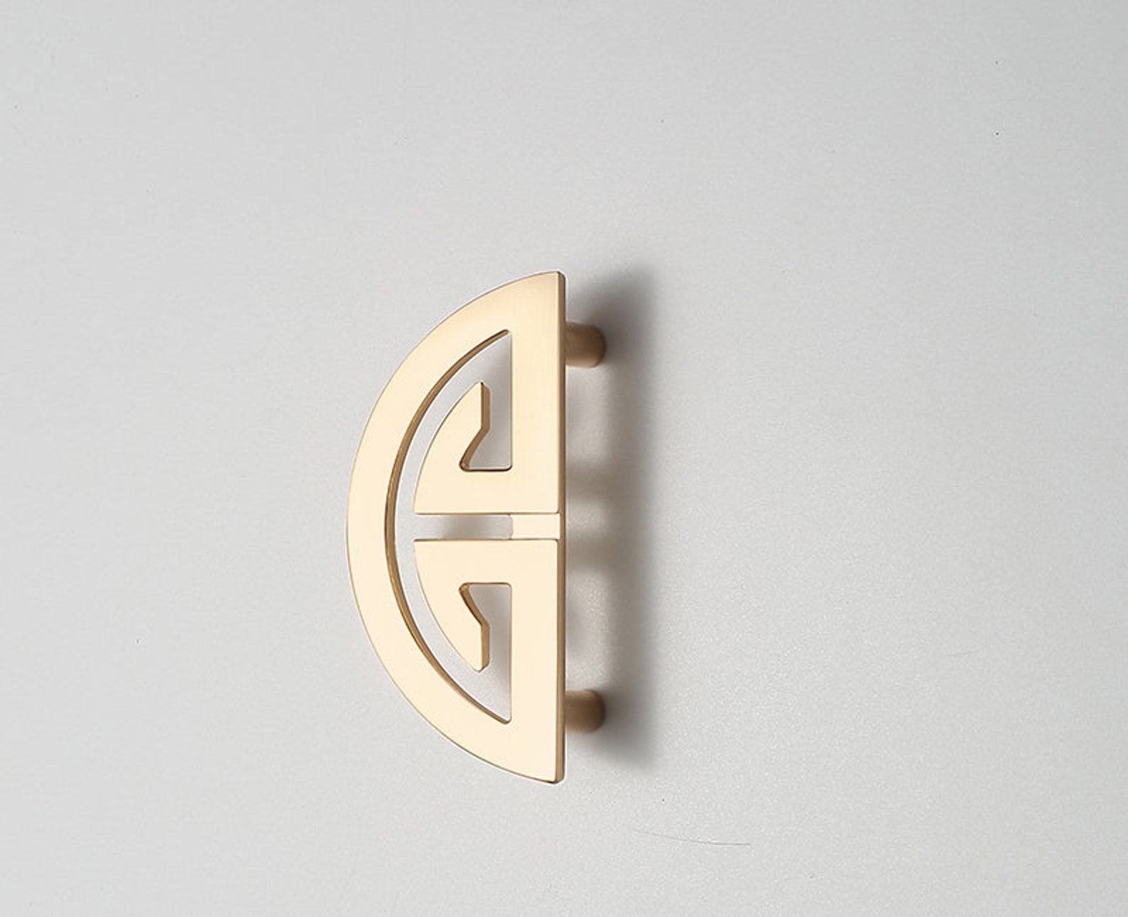 Half Moon Handle Furniture Drawer Pulls Cabinet Gold Handle Furniture ...