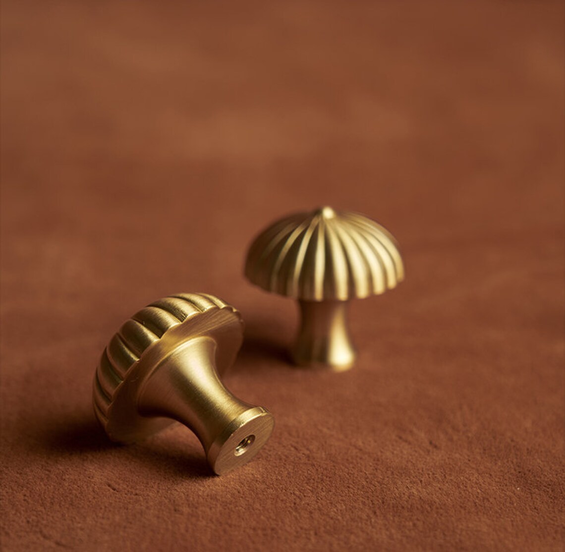 Mushroom Cabinet Knob - Single Hole Furniture Drawer Cabinet Pull ...