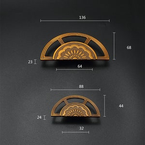 Semicircle Handle Furniture Cabinet Pull Half Moon Pull Closet Door ...