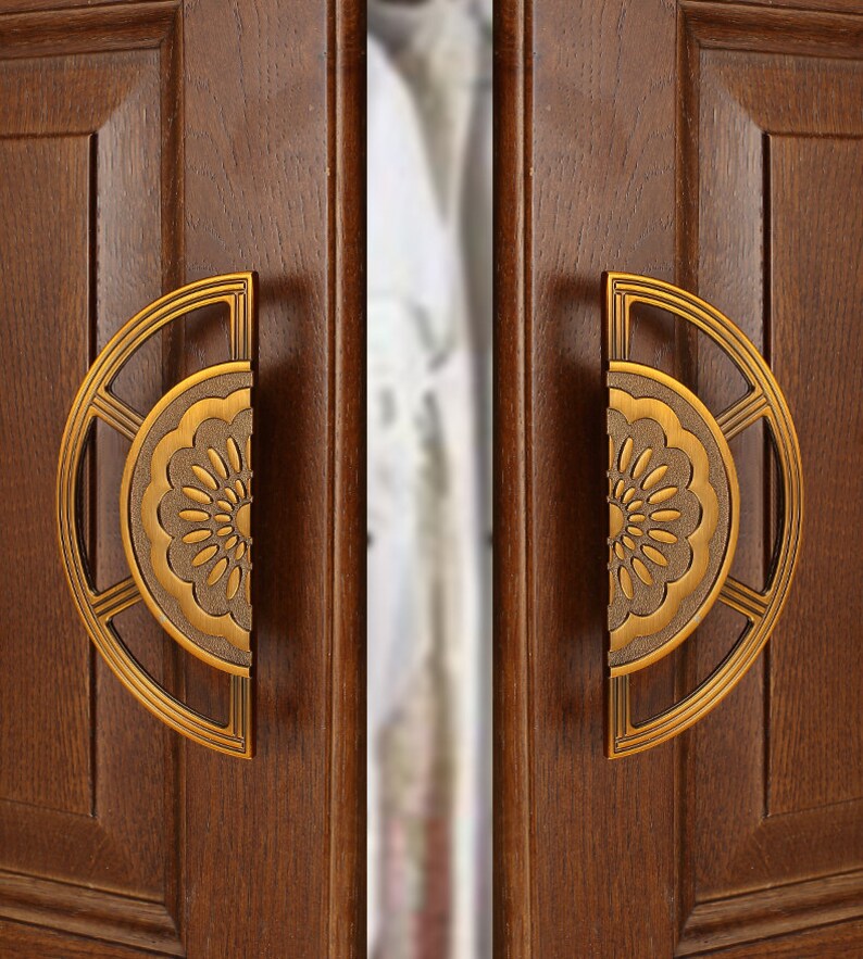 Semicircle Handle Furniture Cabinet Pull Half Moon Pull Closet - Etsy