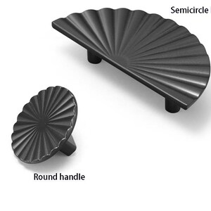 Semicircle Handle Furniture Cabinet Pull Half Moon Golden Pull Closet ...