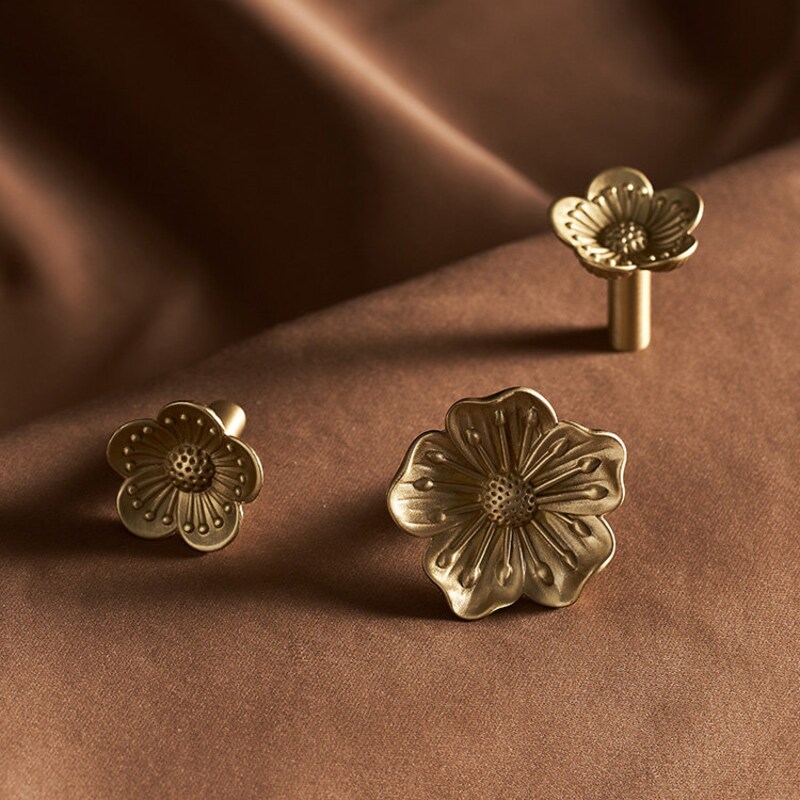 Flower Knobs - Etsy