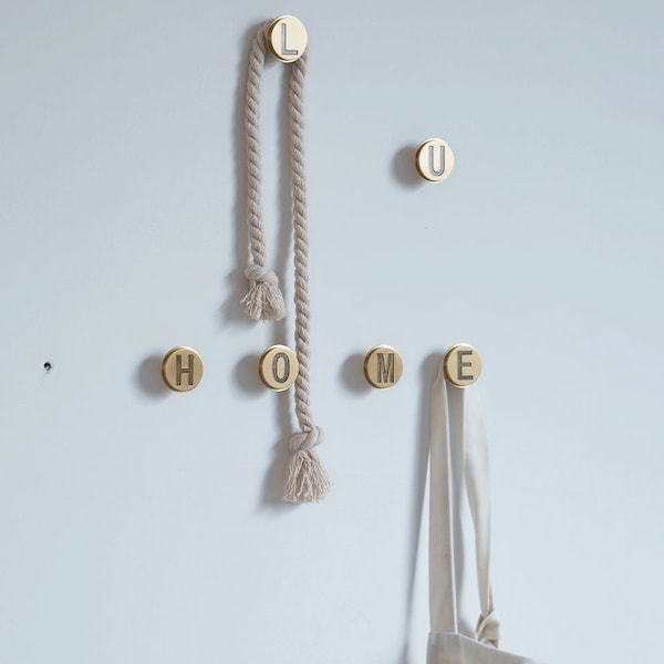 Letter Hooks - Etsy