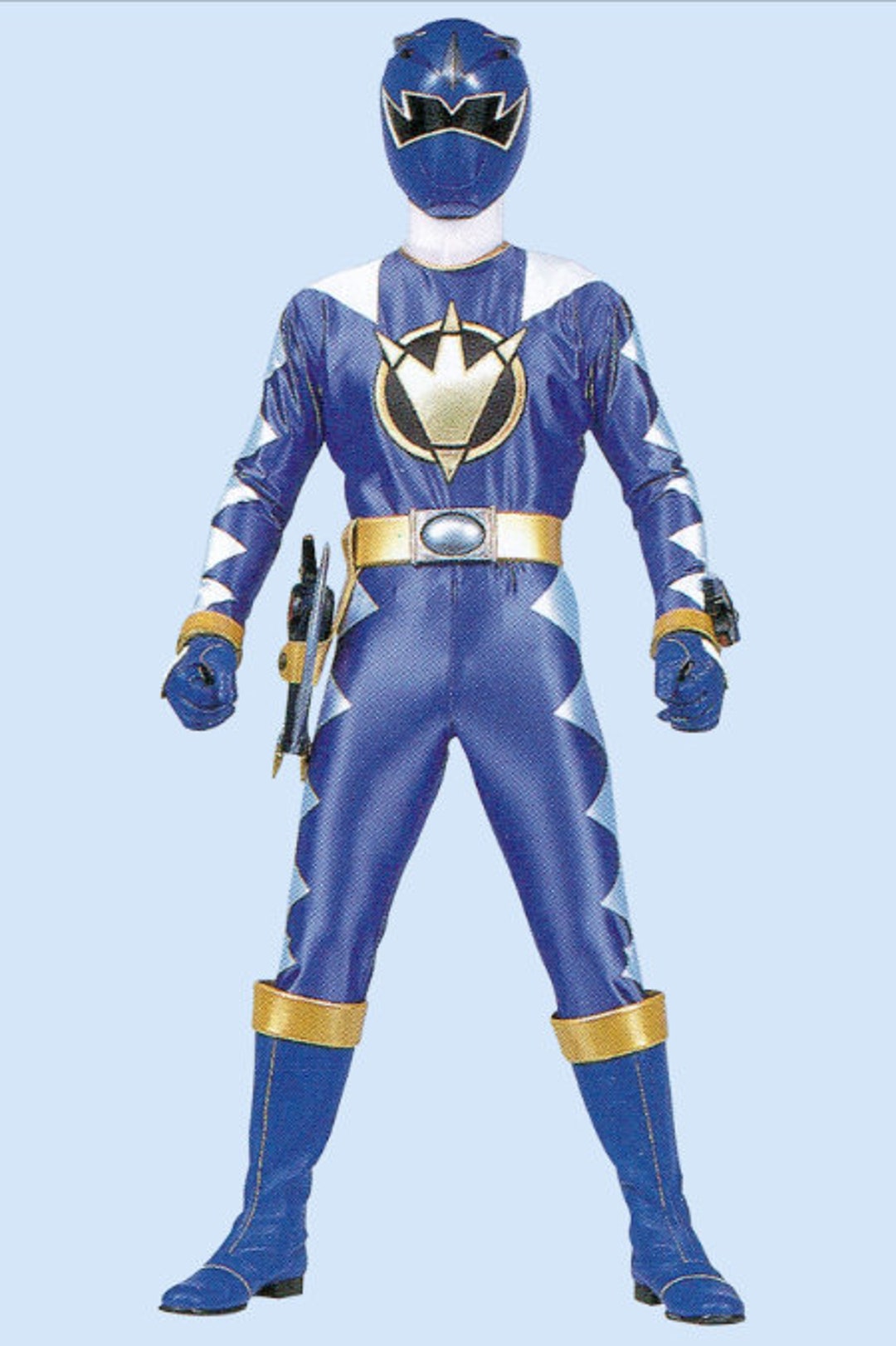 Blue Dino Thunder Ranger Ethan James Full Set Cosplay Costume Custom ...