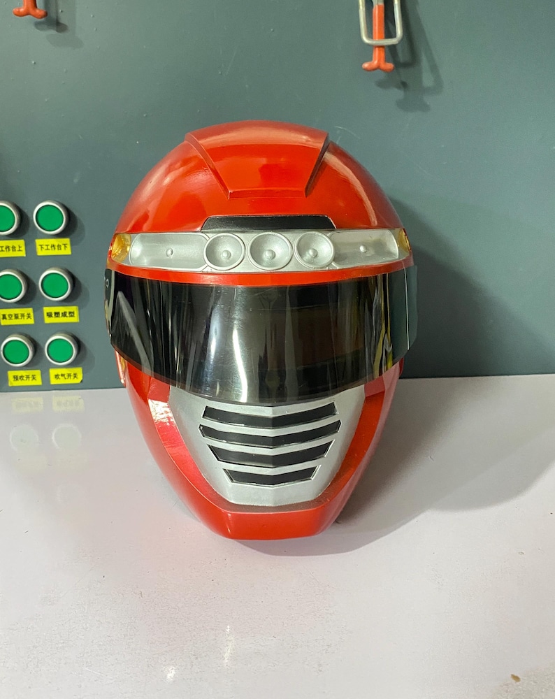 Power Rangers: Operation Overdrive Red Cosplay Costume Full Set - Etsy