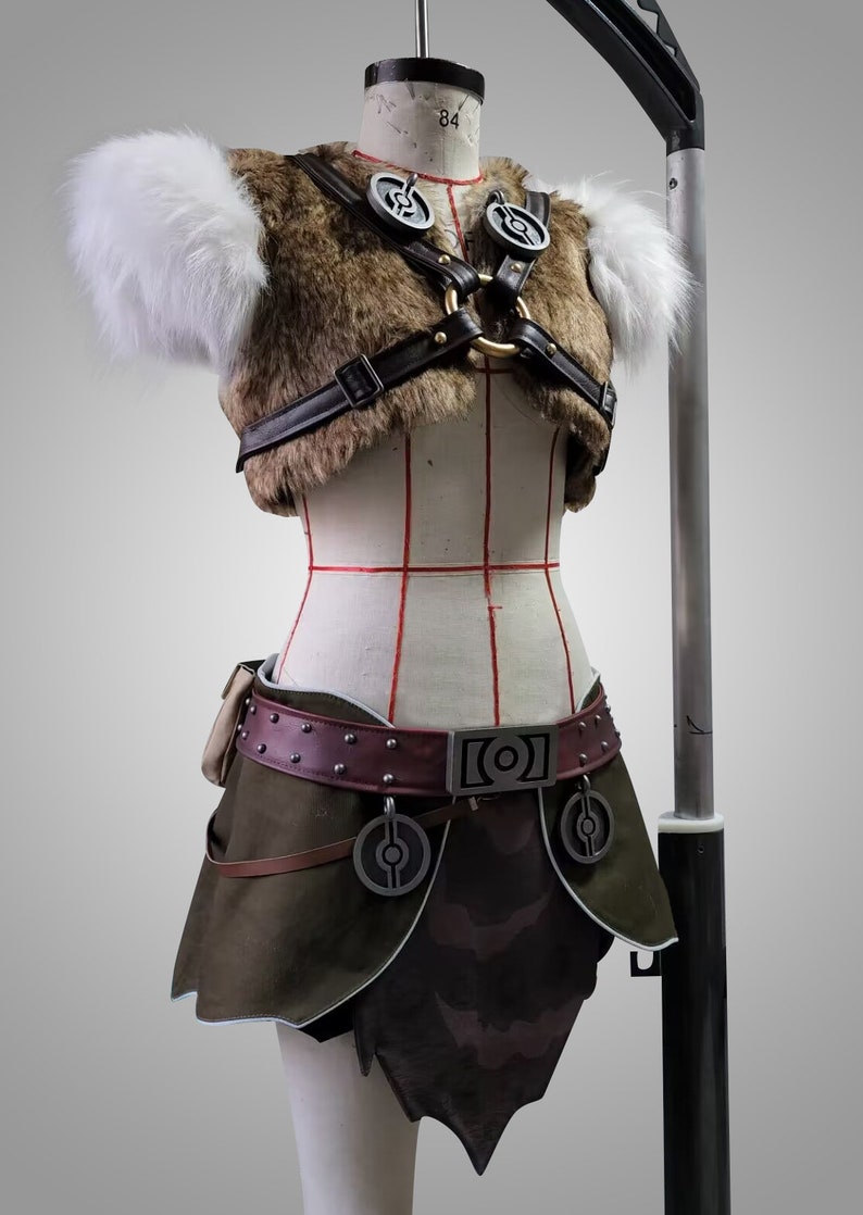 The Legend of Zelda:tears of the Kingdom Barbarian Set Cosplay Costume ...