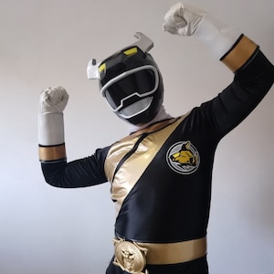 Black Wild Force Ranger Full Set Cosplay Costume Custom-made - Etsy