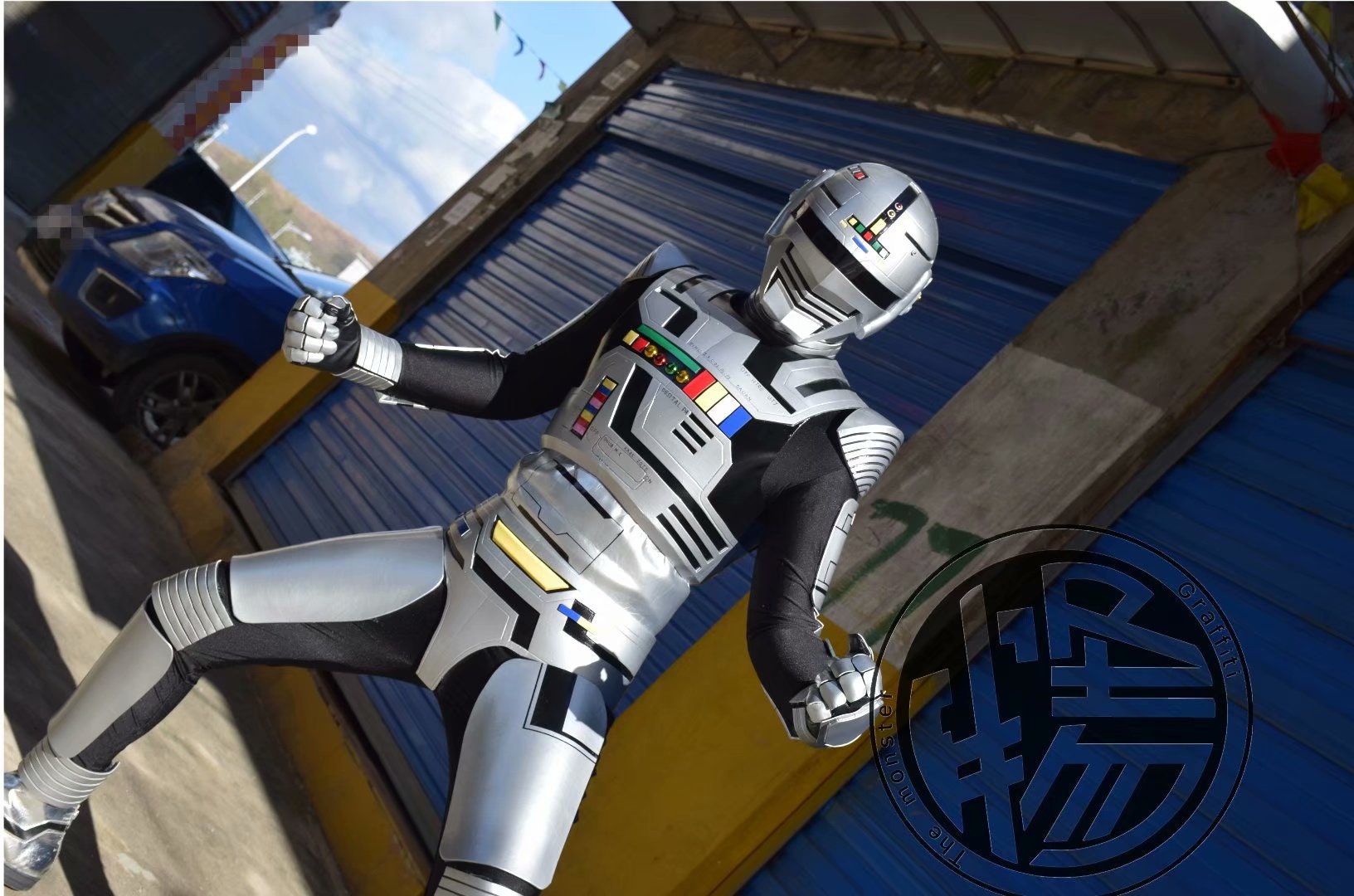 Metal Heroe Silver Cosplay Costume Fullset - Etsy