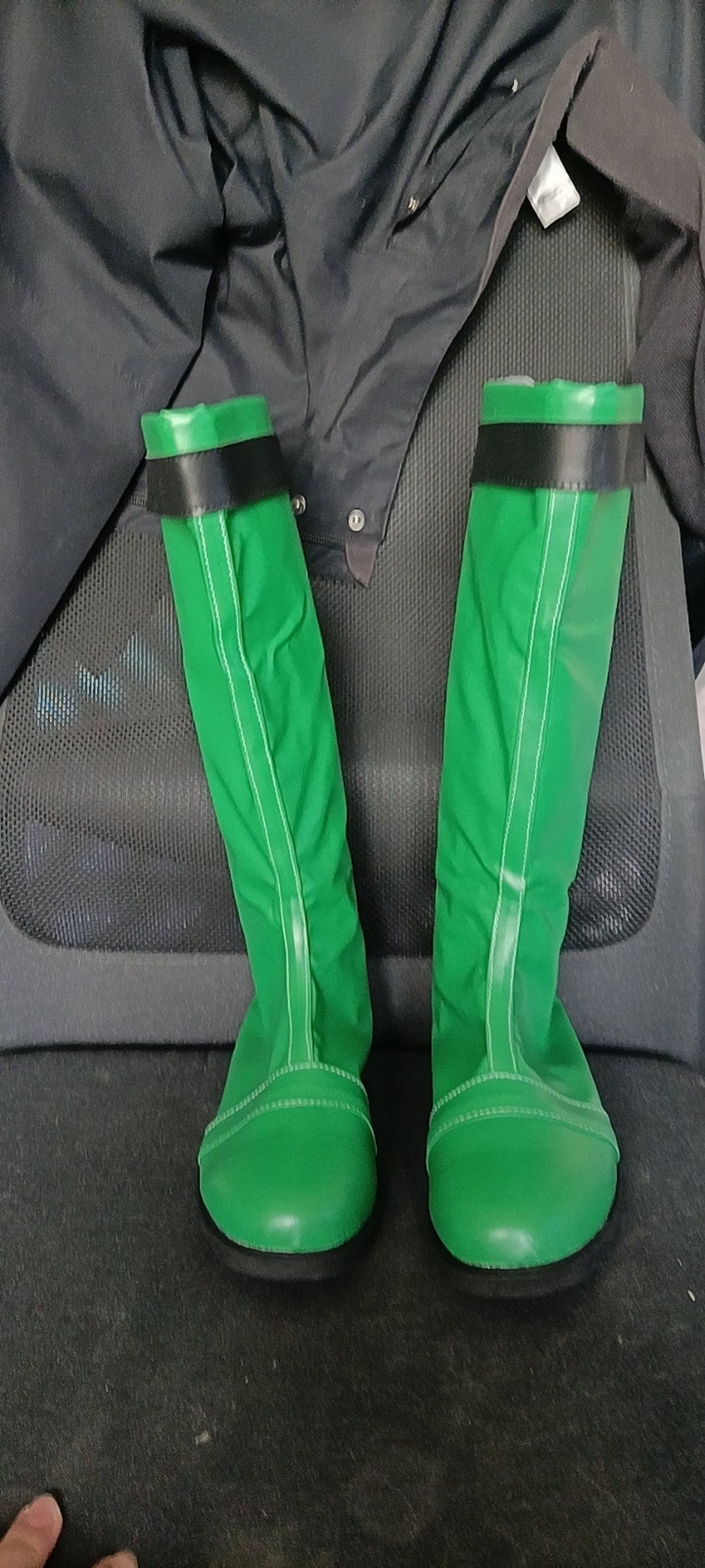 Green Samurai Power Ranger Full Set Cosplay Costume Custom-madeall ...