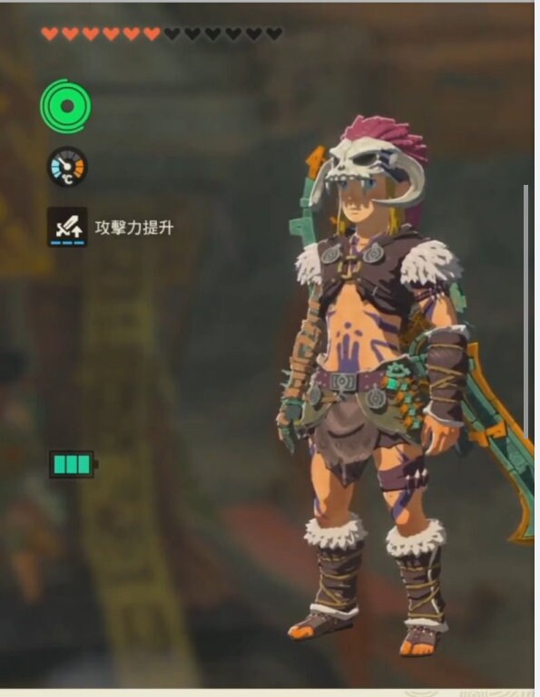 The Legend of Zelda:tears of the Kingdom Barbarian Set Cosplay Costume ...