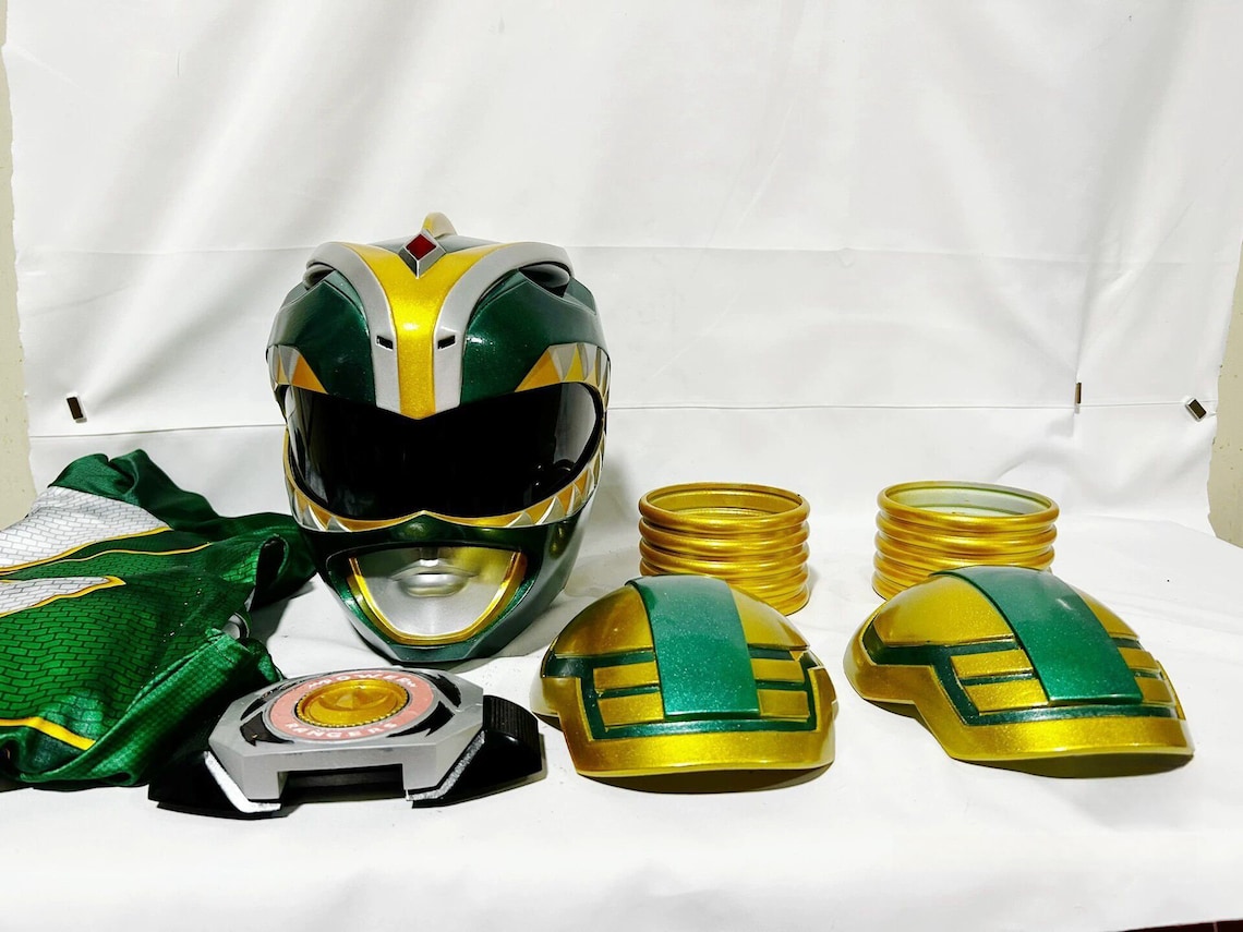 MMPR Green Ranger Tommy Oliver Cosplay Costume Full Set - Etsy