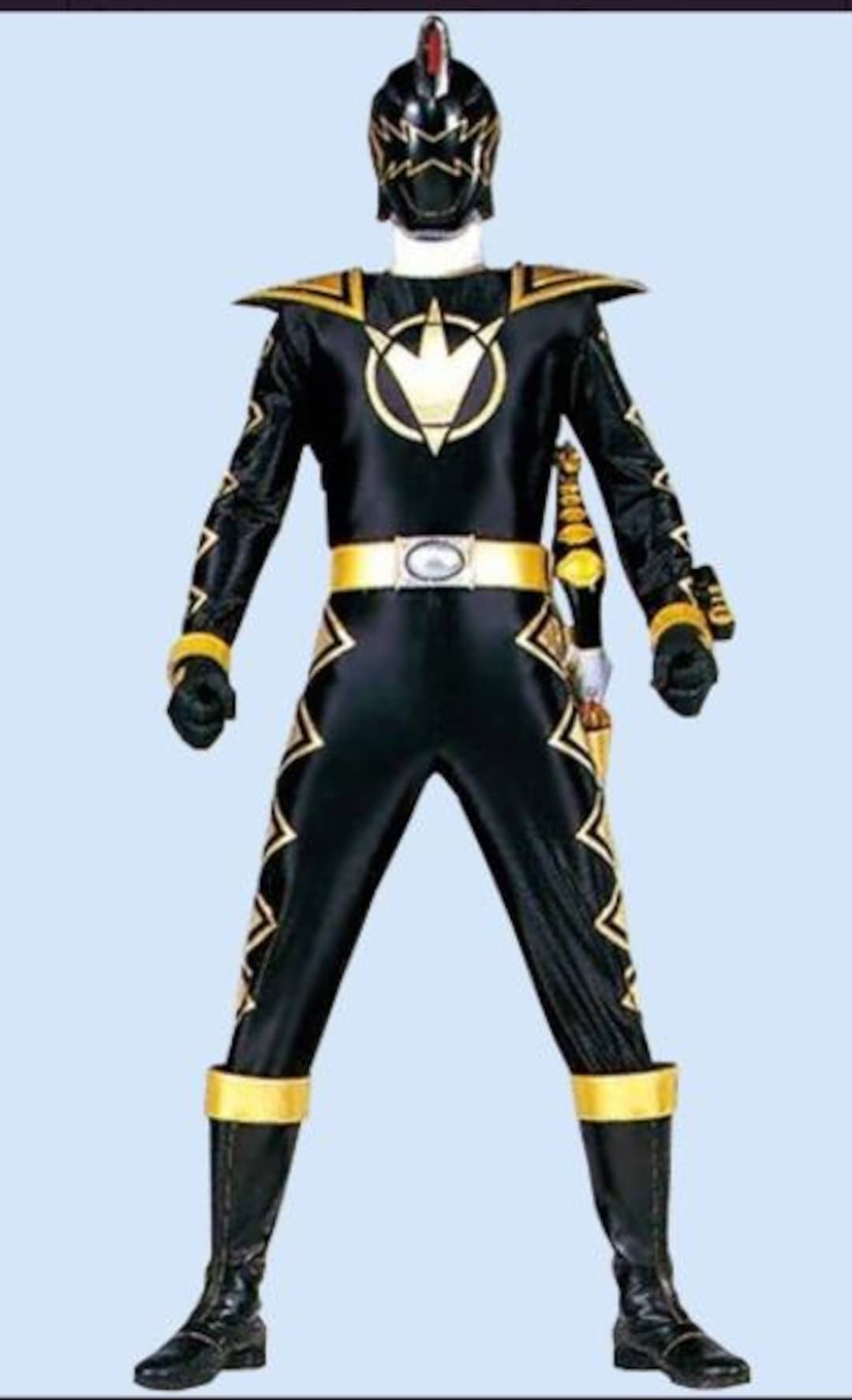 Black Dino Thunder Ranger Tommy Oliver Full Set Cosplay Costume Custom ...