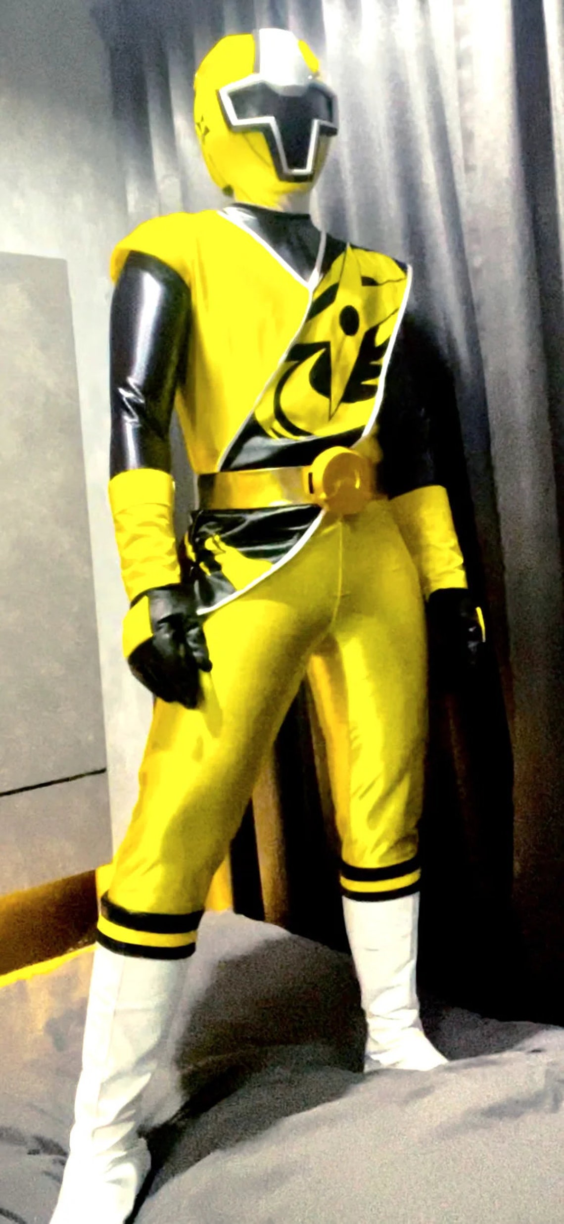 Yellow Ninja Steel Power Ranger Full Set Cosplay Costume Custom-made - Etsy