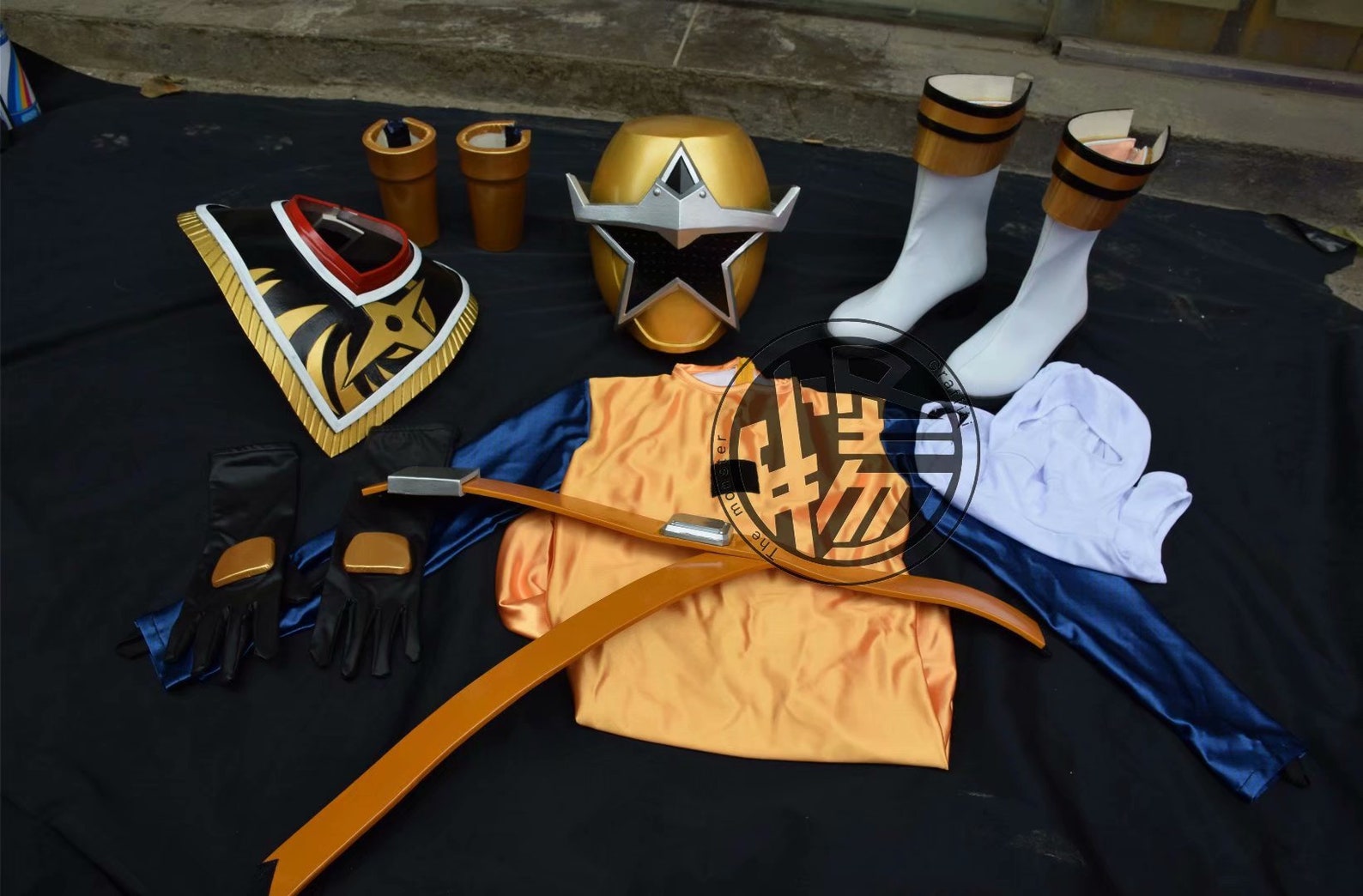 SUPER NINJA STEEL Gold Samurai Ranger Levi Weston Full Set - Etsy