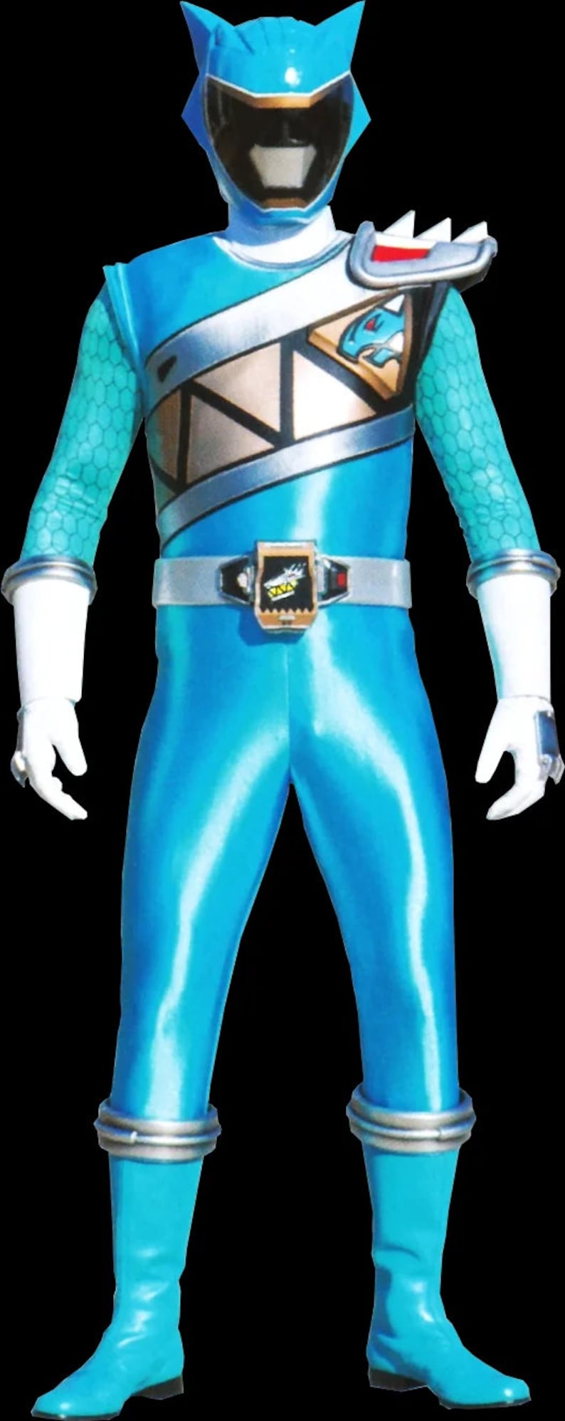 Dino Charge Aqua Ranger Cosplay Costume Full Set Cosplay Costume Custom ...