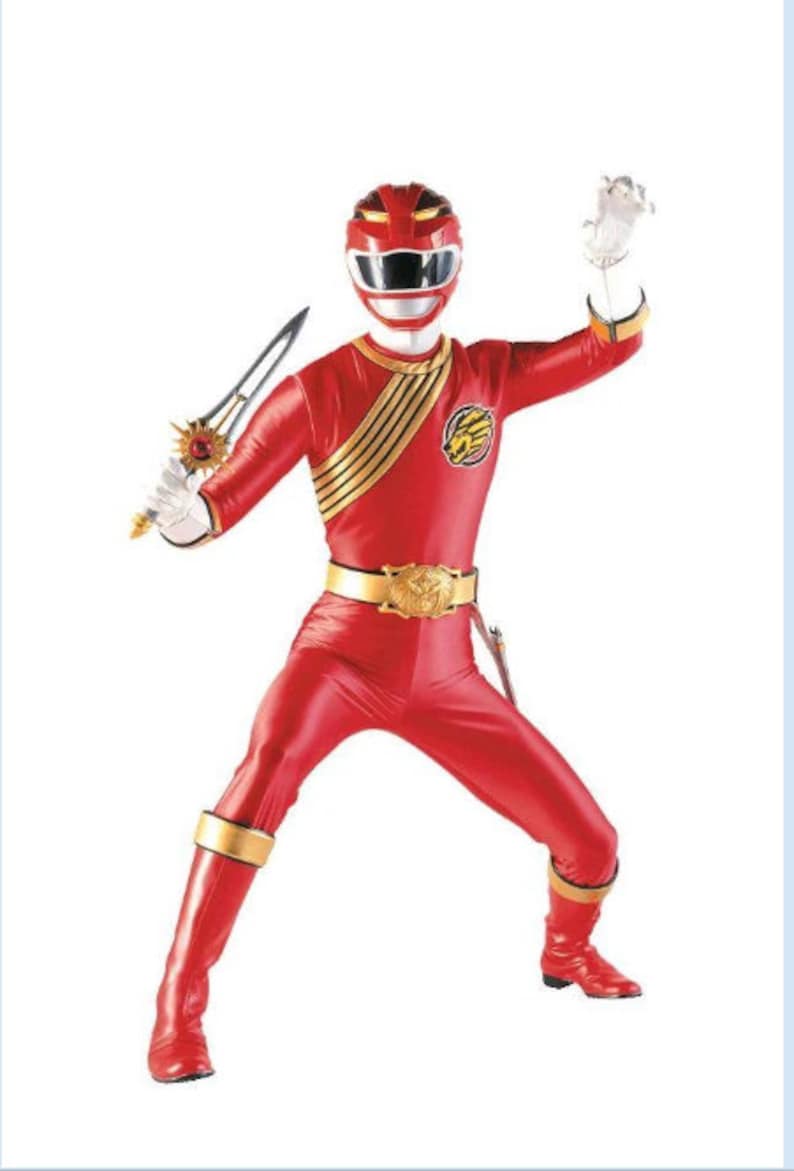 Red Wild Force Ranger Full Set Cosplay Costume Custom-made - Etsy