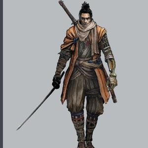 Sekiro： Shadows Die Twice Wolf Cosplay Costume Full-set Custom-made - Etsy