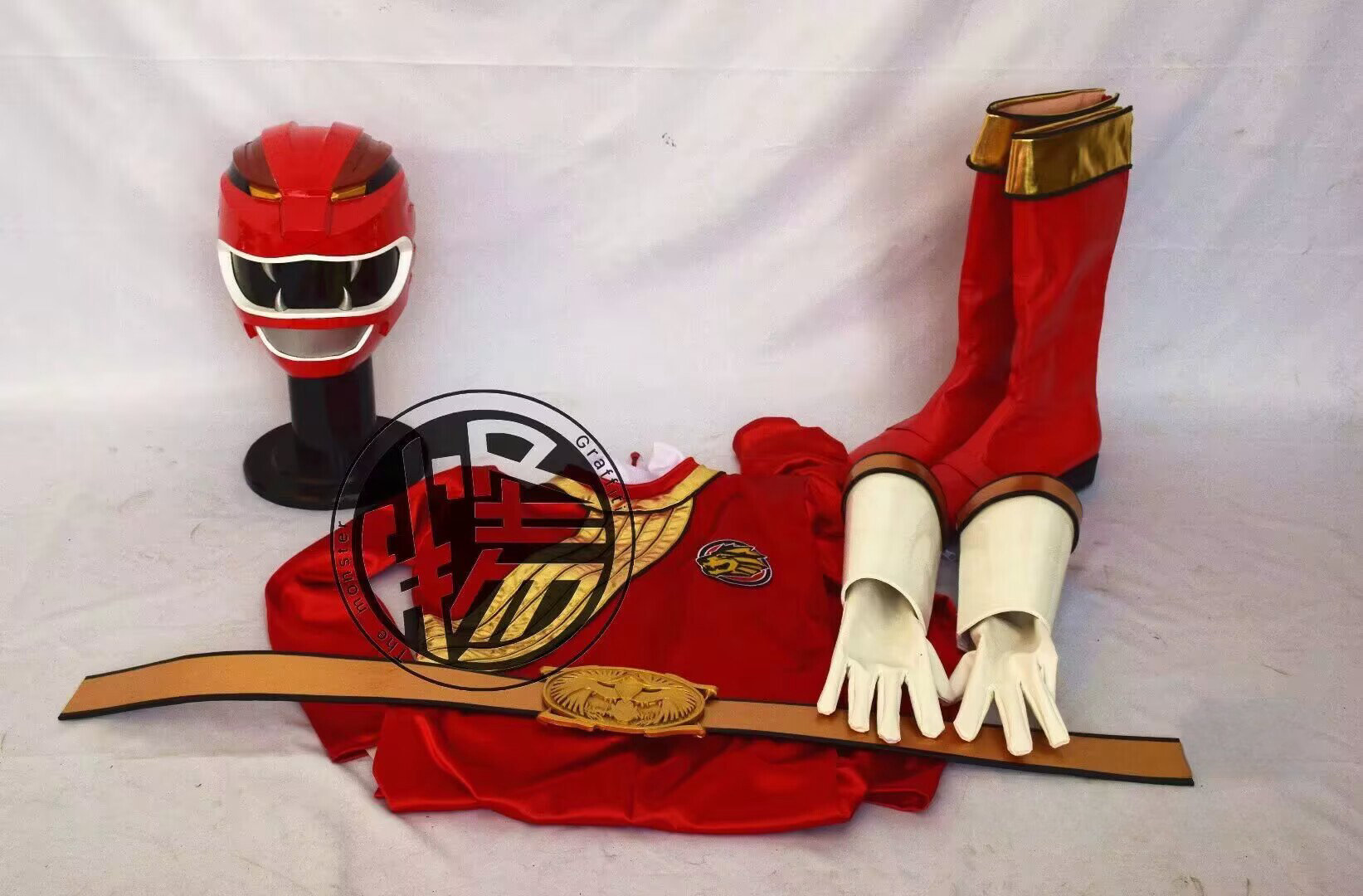 Red Wild Force Ranger Full Set Cosplay Costume Custom-made - Etsy