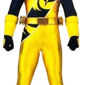 Yellow Ninja Steel Power Ranger Full Set Cosplay Costume Custom-made - Etsy