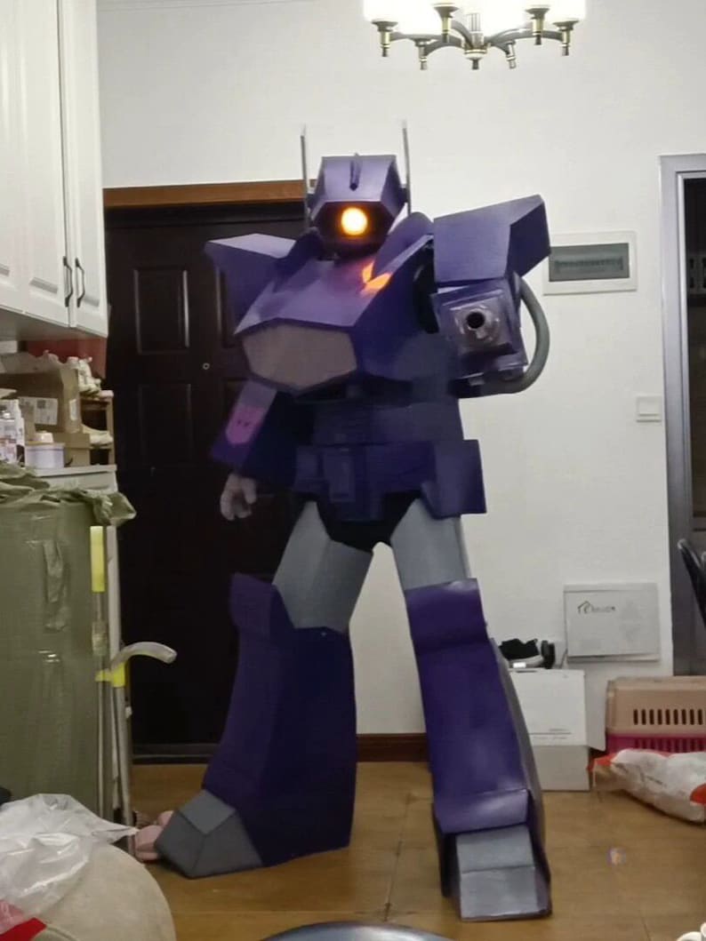 Transformers Shockblast Cosplay Costume Full Set Custom-made - Etsy
