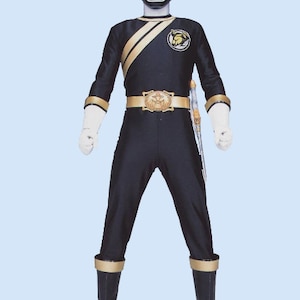Black Wild Force Ranger Full Set Cosplay Costume Custom-made - Etsy