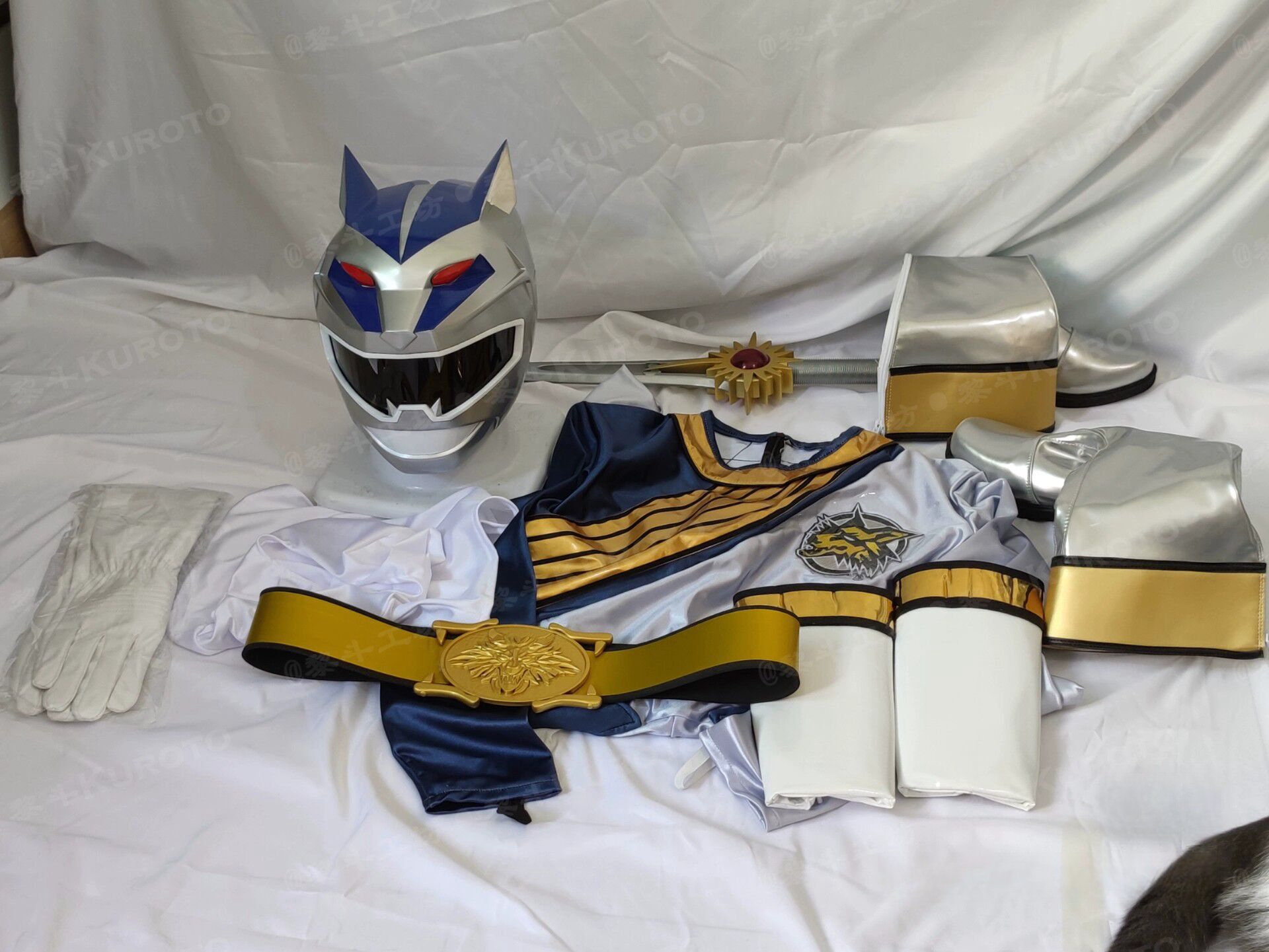 Wild Force Lunar Wolf Ranger Full Set Cosplay Costume Custom-madeall ...