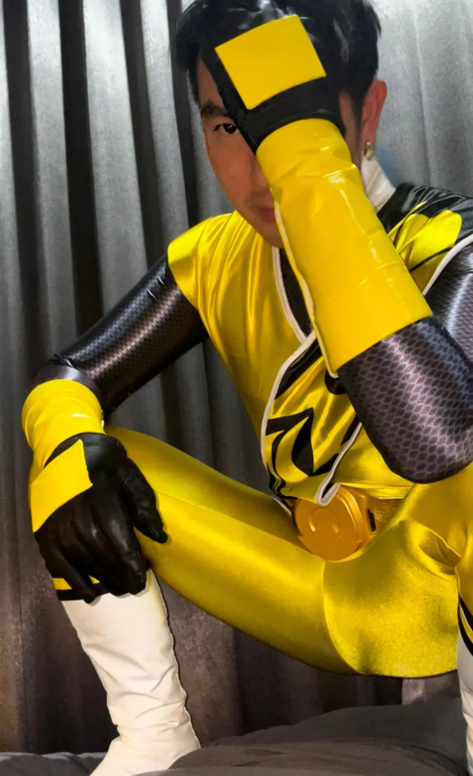 Yellow Ninja Steel Power Ranger Full Set Cosplay Costume Custom-made - Etsy