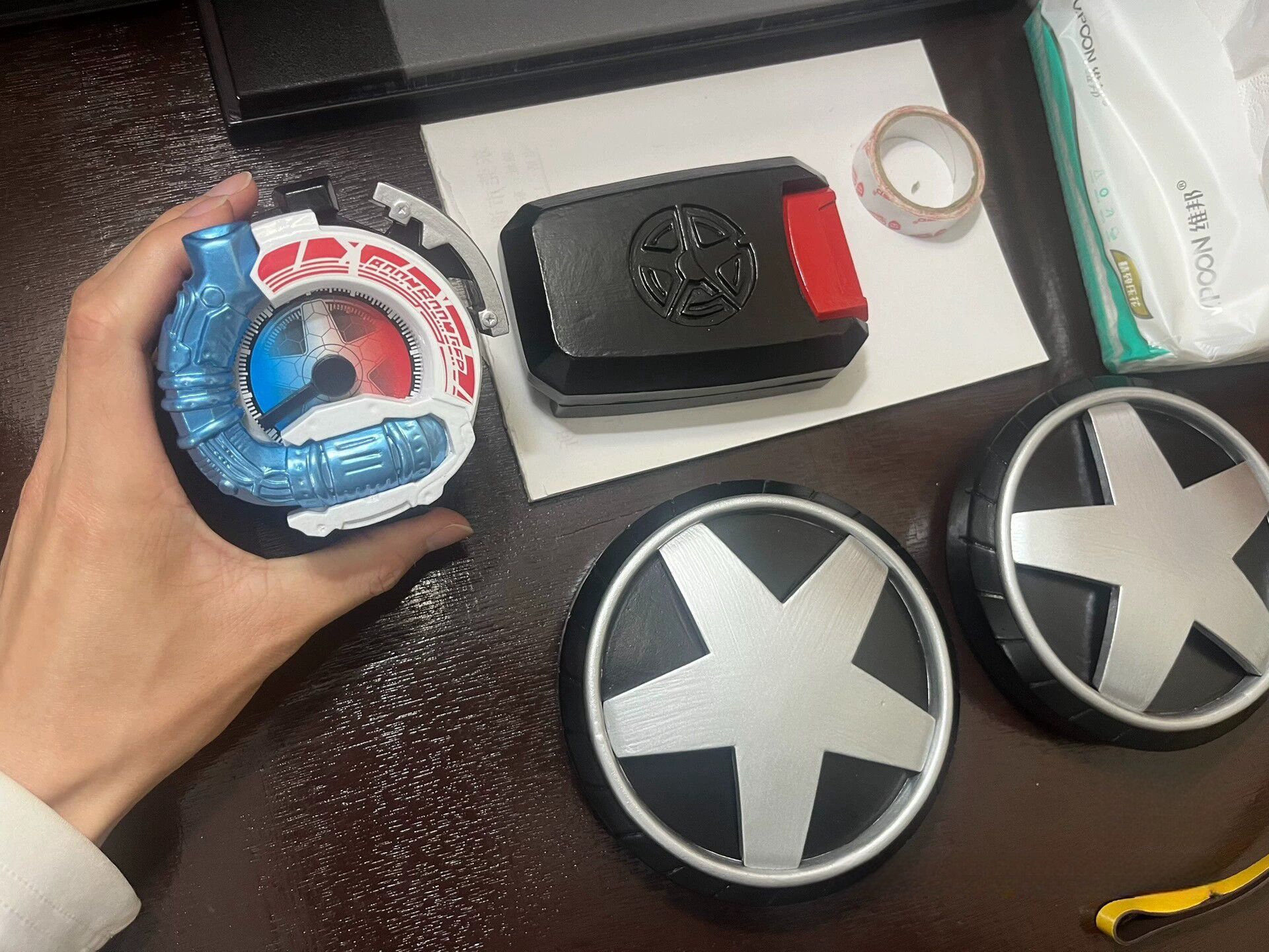 Bakuage Sentai Boonboomger Red Cosplay Costume Full Set - Etsy