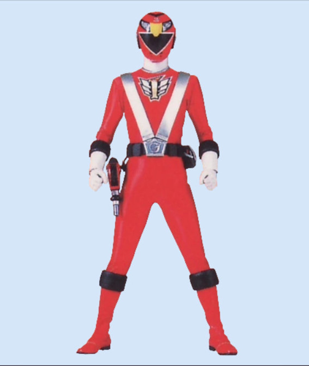 Power Rangers RPM Operator Series Red Full Set Cosplay Costume Custom ...