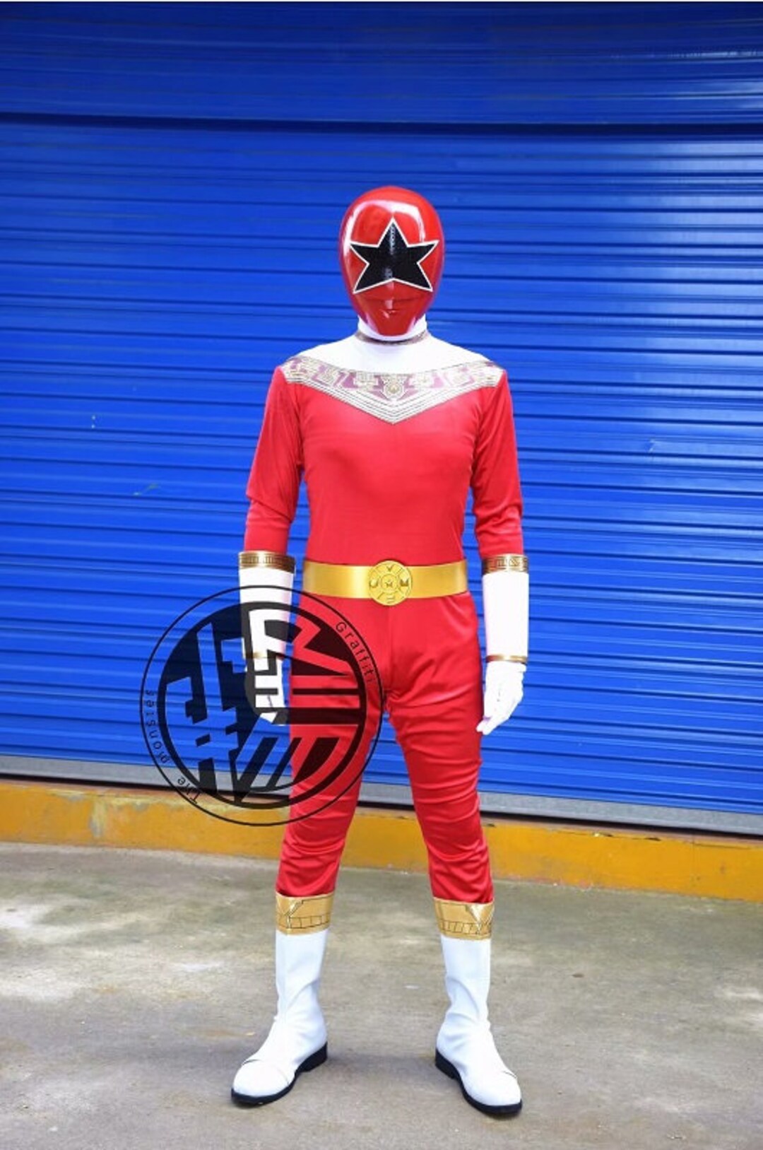 Zeo Ranger V Red Tommy Oliver Full Set Cosplay Costume Custom-made - Etsy