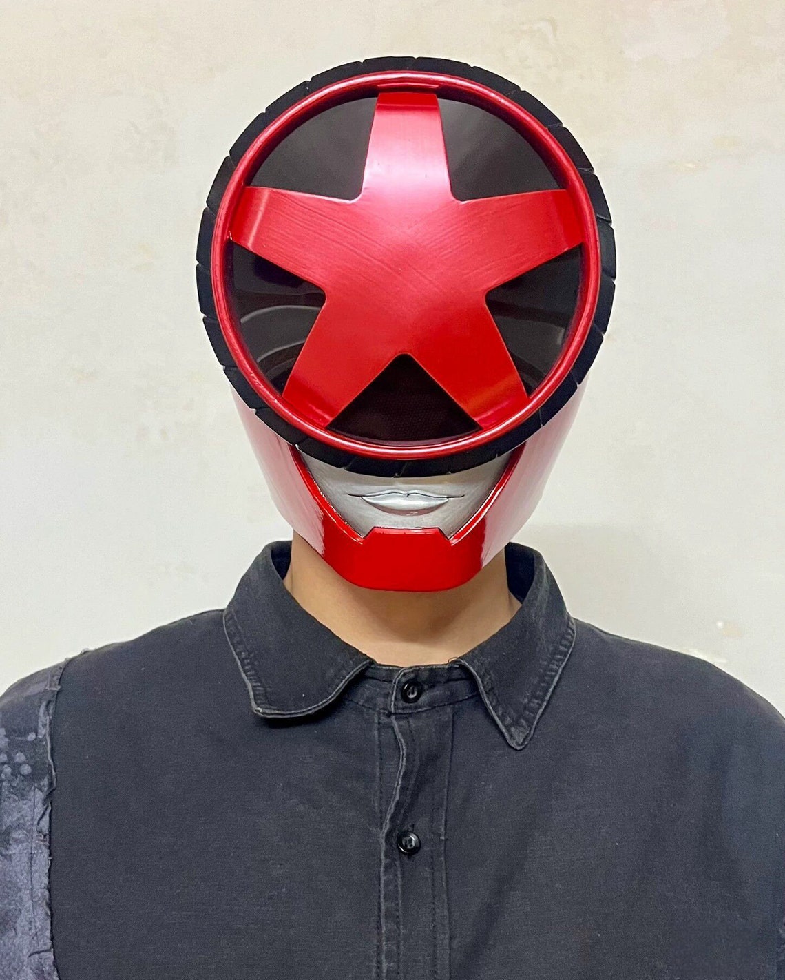 Bakuage Sentai Boonboomger Red Cosplay Costume Full Set - Etsy