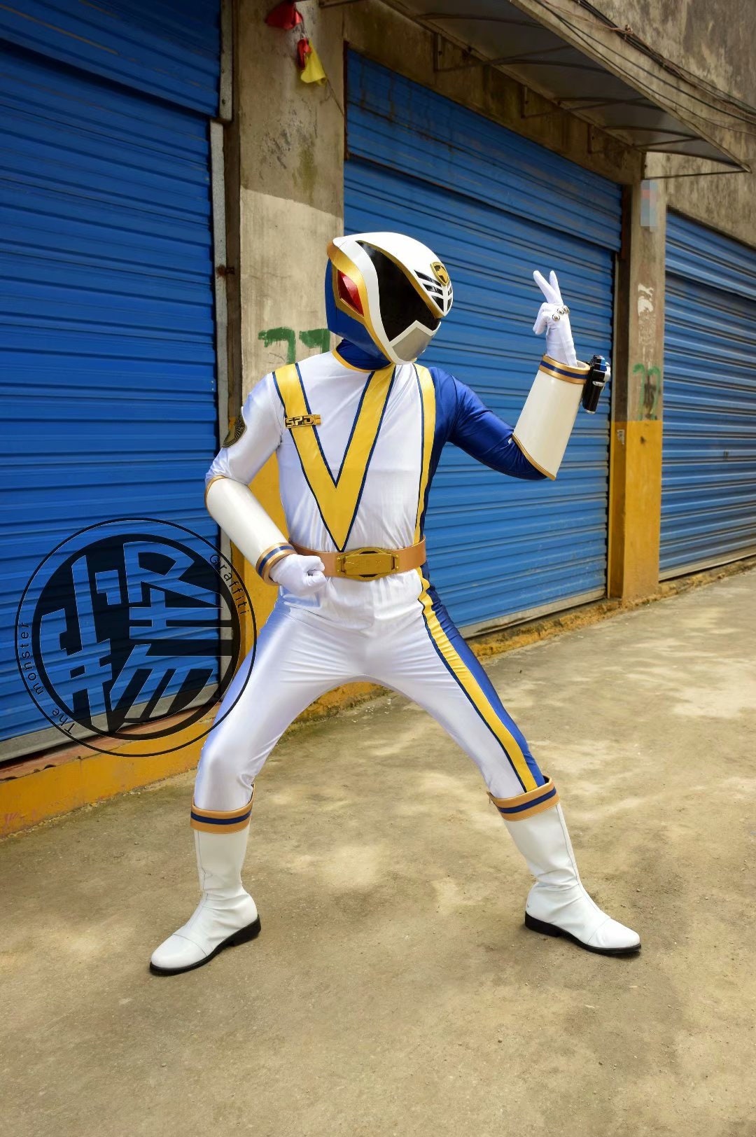 S.P.D Ranger Omega Sam Full Set Cosplay Costume Custom-made - Etsy