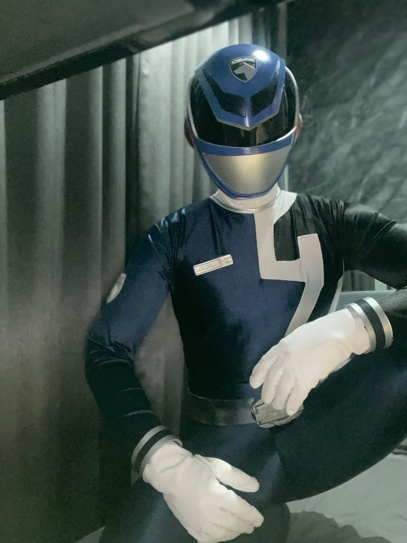 Blue S.P.D Ranger Cosplay Costume Full Set - Etsy
