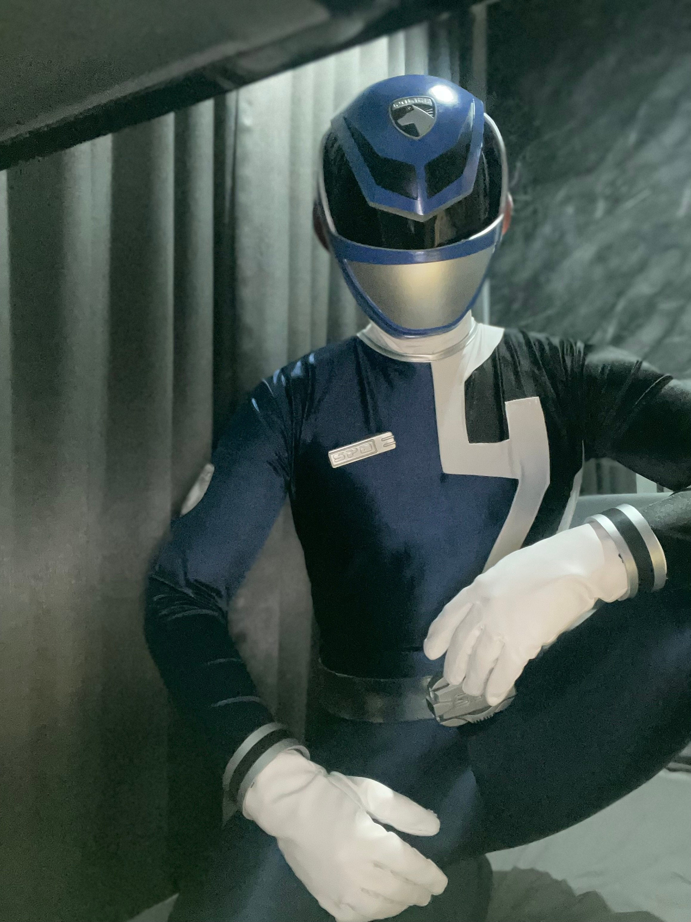 Blue S.P.D Ranger Cosplay Costume Full Set - Etsy