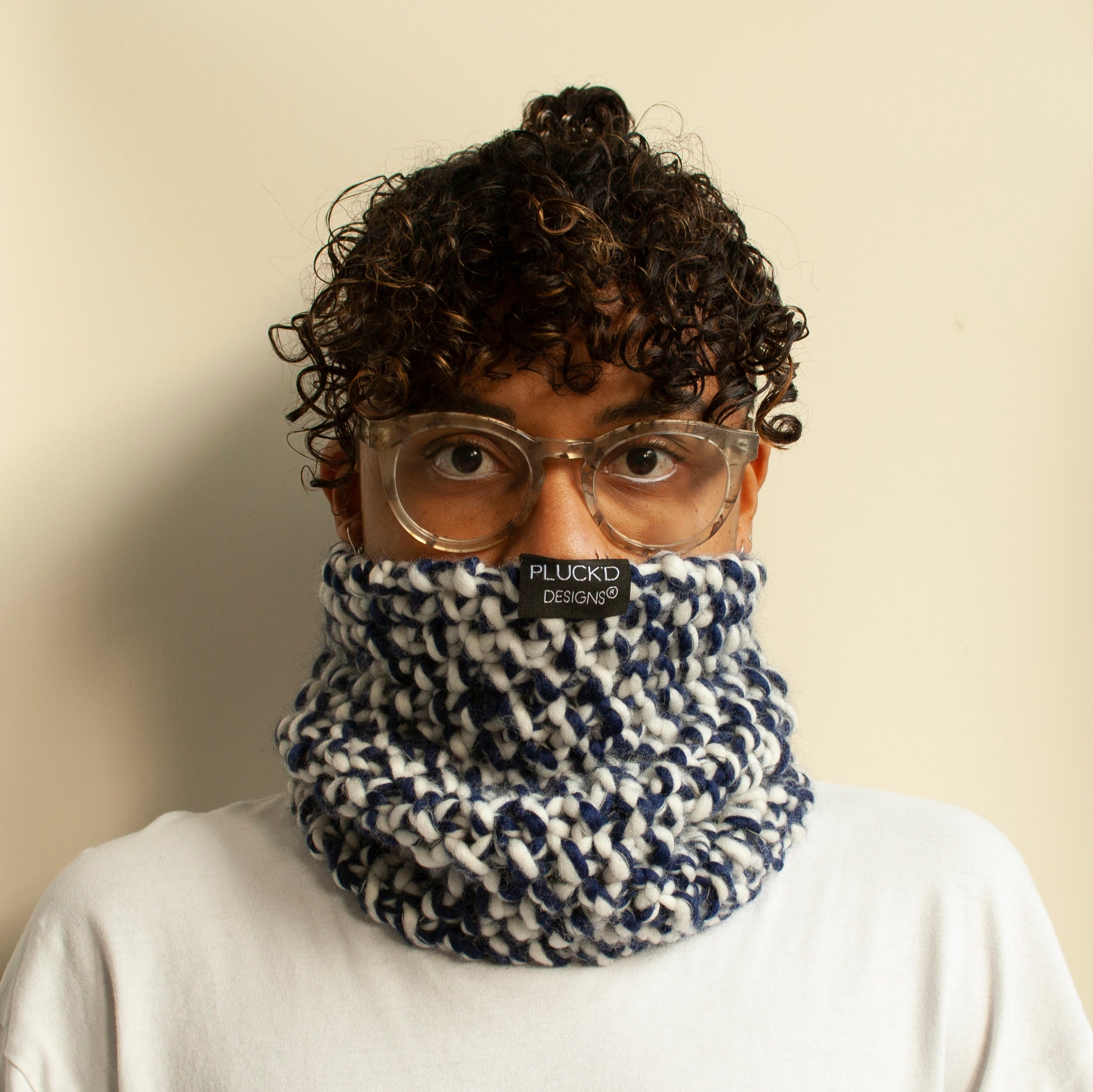 Unisex Adult Reflective Chunky Moss Stitch Snug Snood - Etsy
