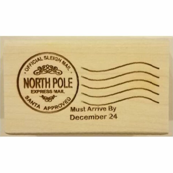 North Pole Postmark - Etsy