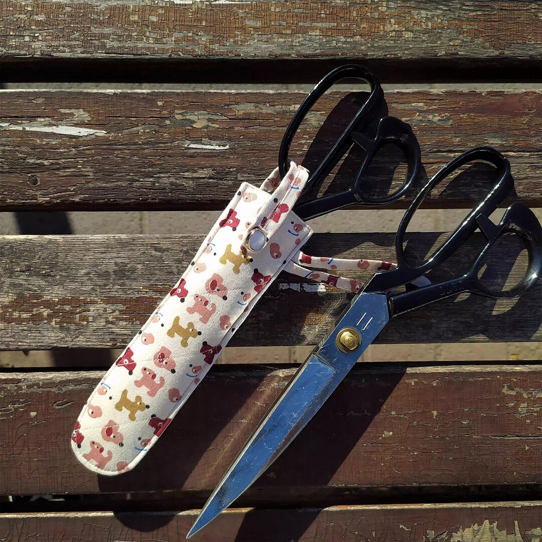 Dog Print Scissor Sheath - Etsy