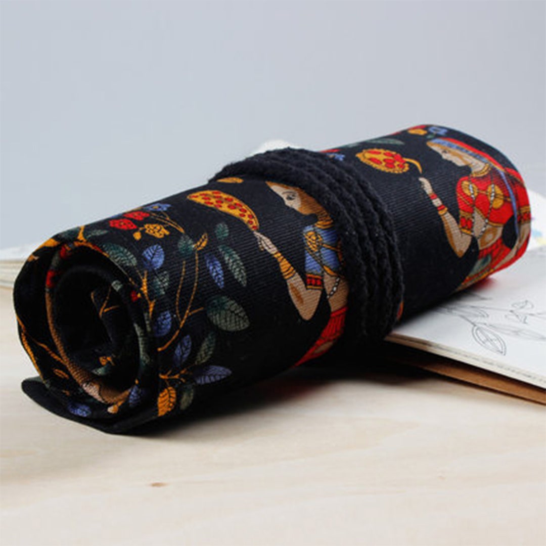 Large Size Pencil Roll - Etsy