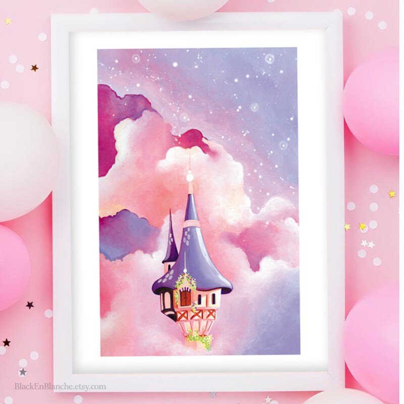 Rapunzel Painting - Etsy