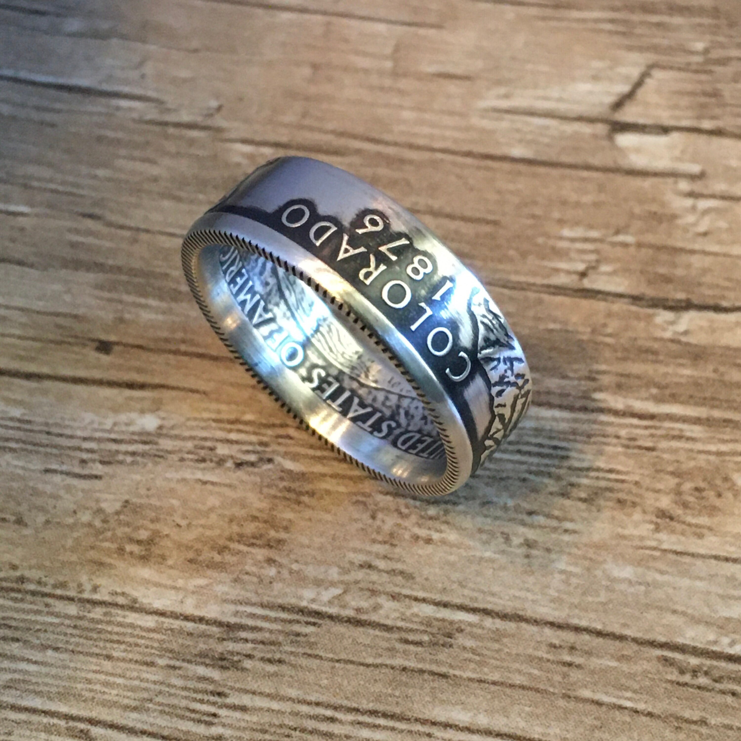 Quarter Coin Rings