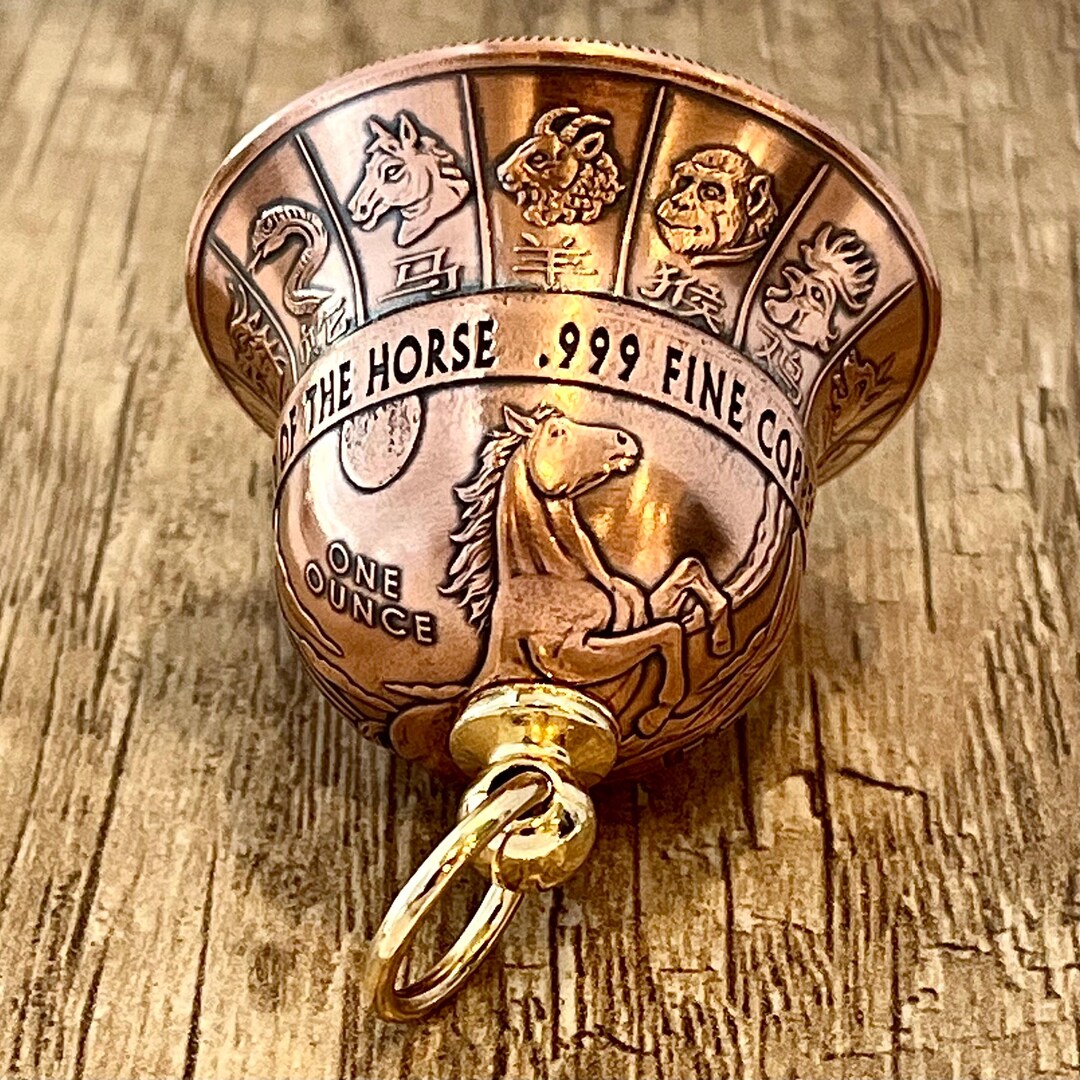 2026 Year of the Horse Motorcycle Bell – Handcrafted From .999 Fine ...