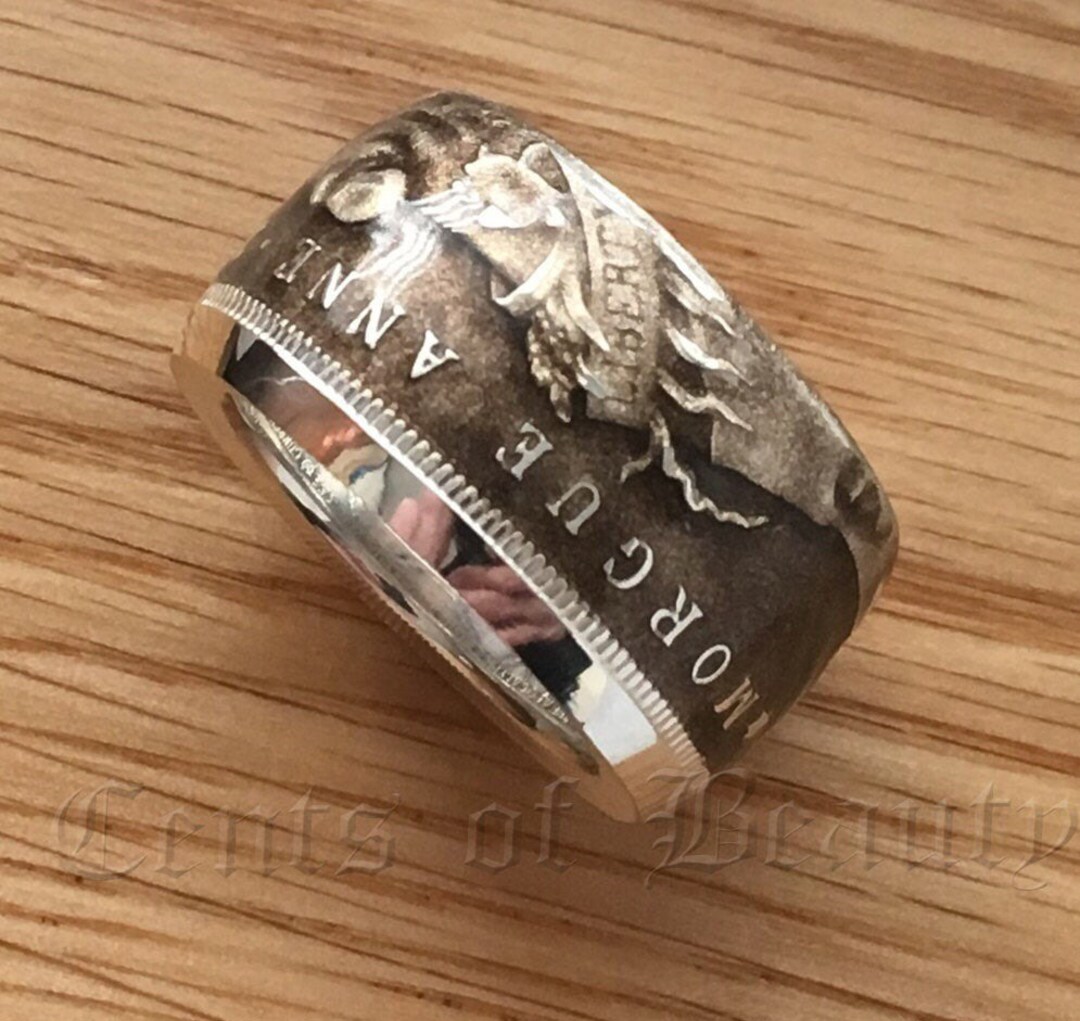 2017 Zombie Apocalypse Series Coin Ring morgue Anne .999 Fine Silver ...