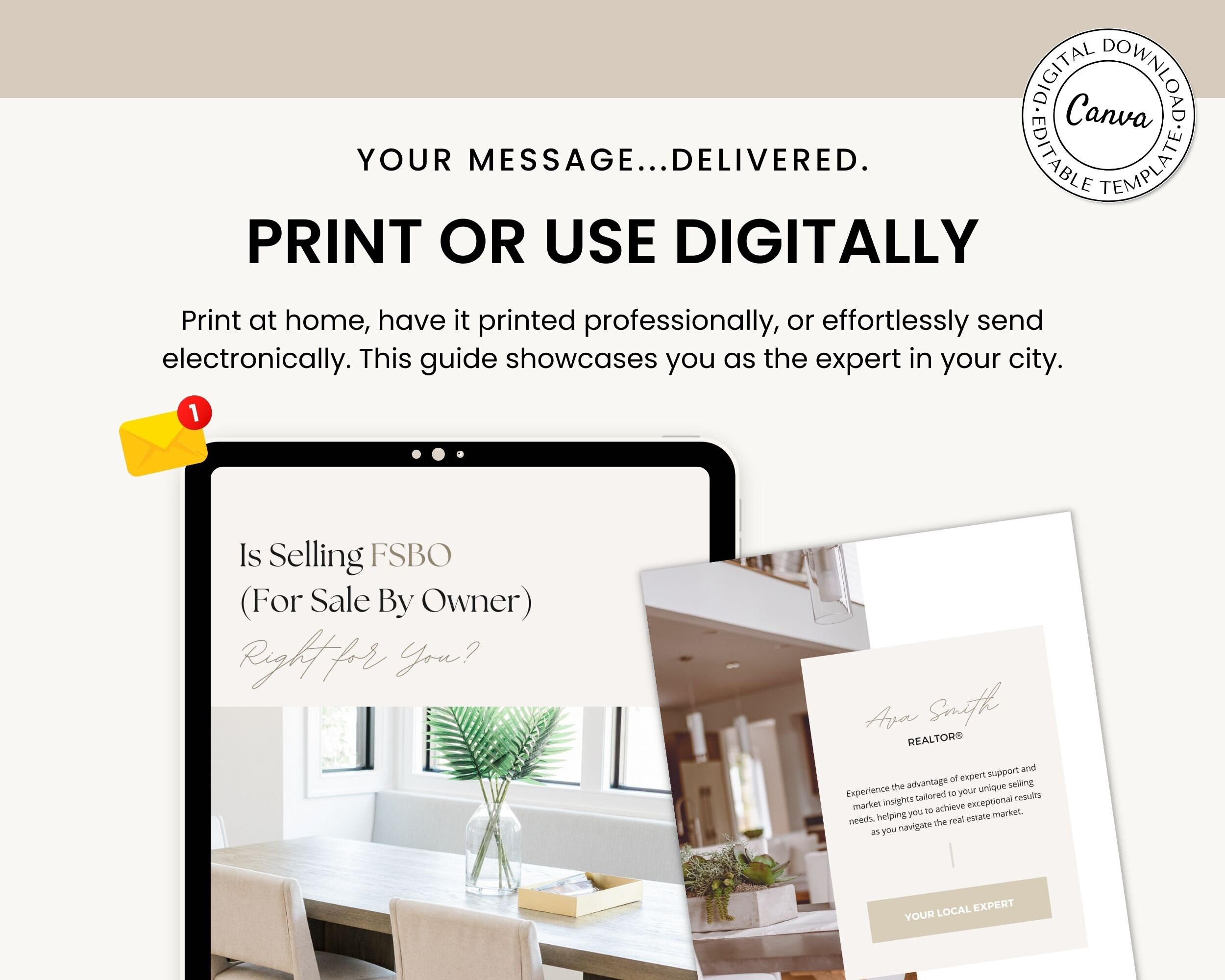 Thinking of Selling FSBO Marketing Guide, for Sale by Owner Marketing ...