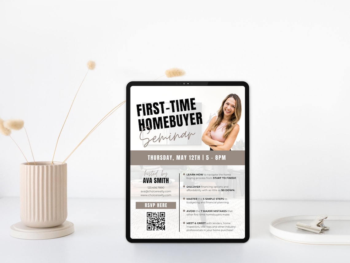 First Time Home Buyer Seminar Kit, Homebuyer Planner Seminar Bundle ...