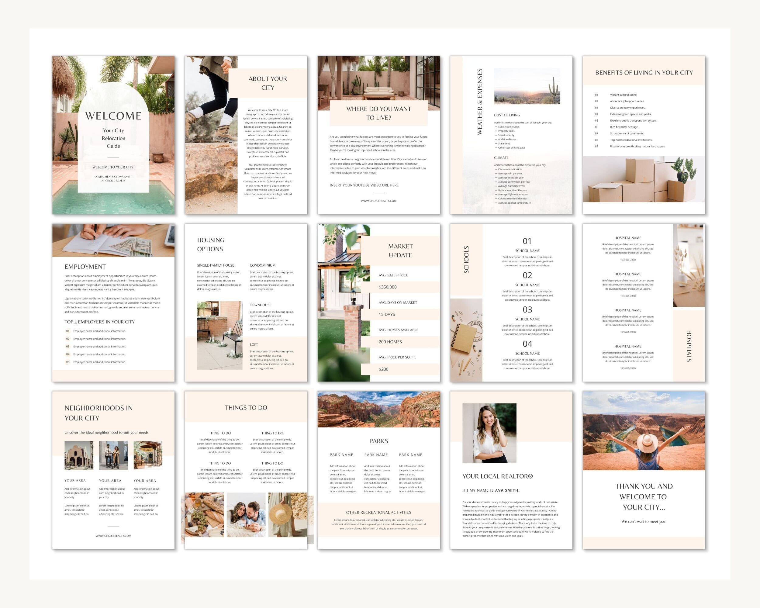 Relocation Guide Real Estate Real Estate Community Guide - Etsy
