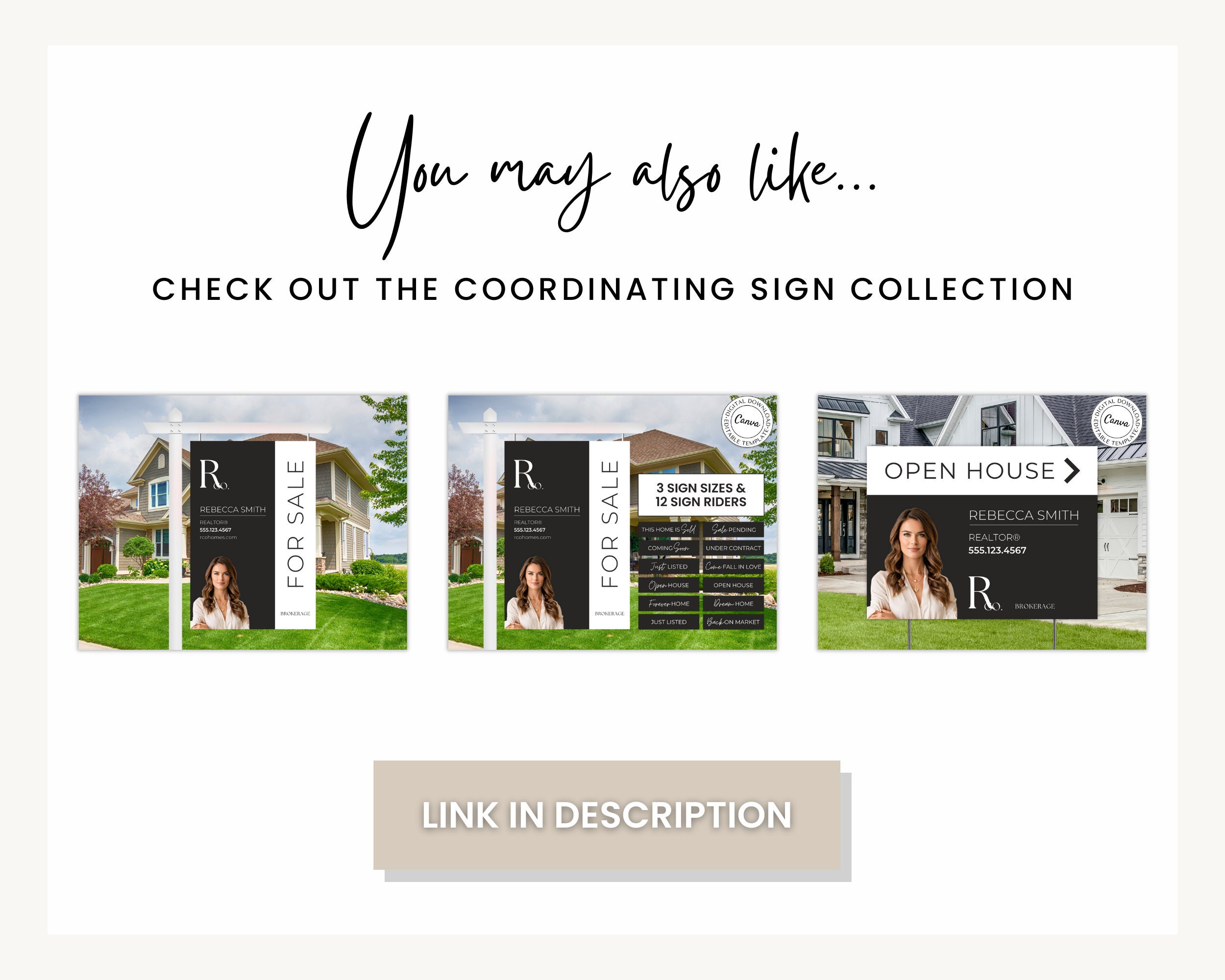 Open House Yard Sign Template, Open House Sign Design, Realtor Open ...